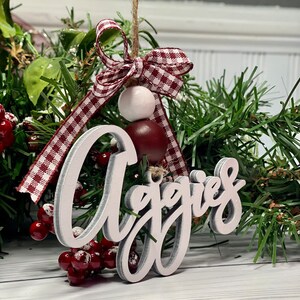 Texas A&M Aggies Car Charm - Aggie Graduation, Birthday, Sorority ...