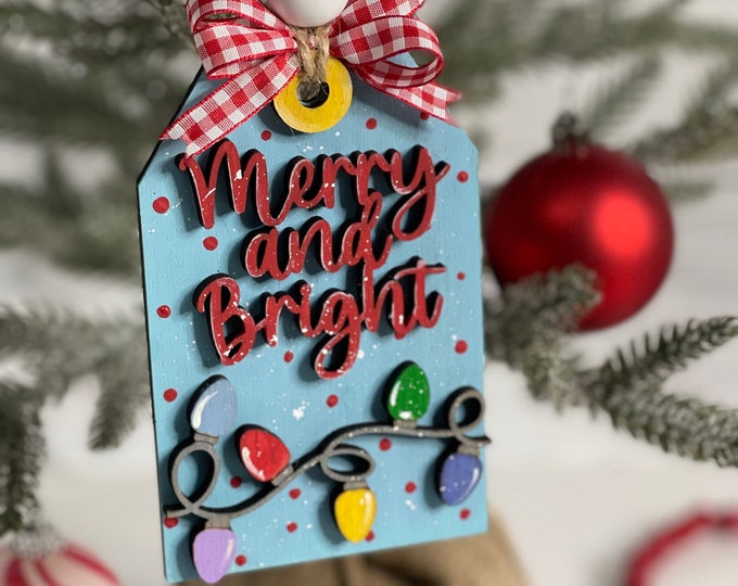 Holiday Gift Tag Template - Something You Want - Christmas Gift Tag ...