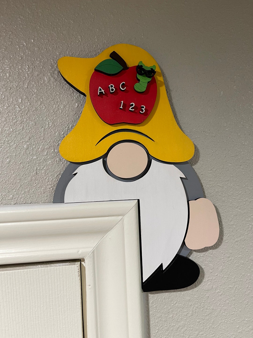 Back to School Gnome Decor - Classroom Decorations - Door Corner Decor ...