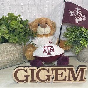 Aggie Table Signs - Aggie Graduation Gift-birthday, Housewarming ...