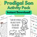 Psalm 100 Bible Study, Christian Printable Activity Pack, Thanksgiving ...