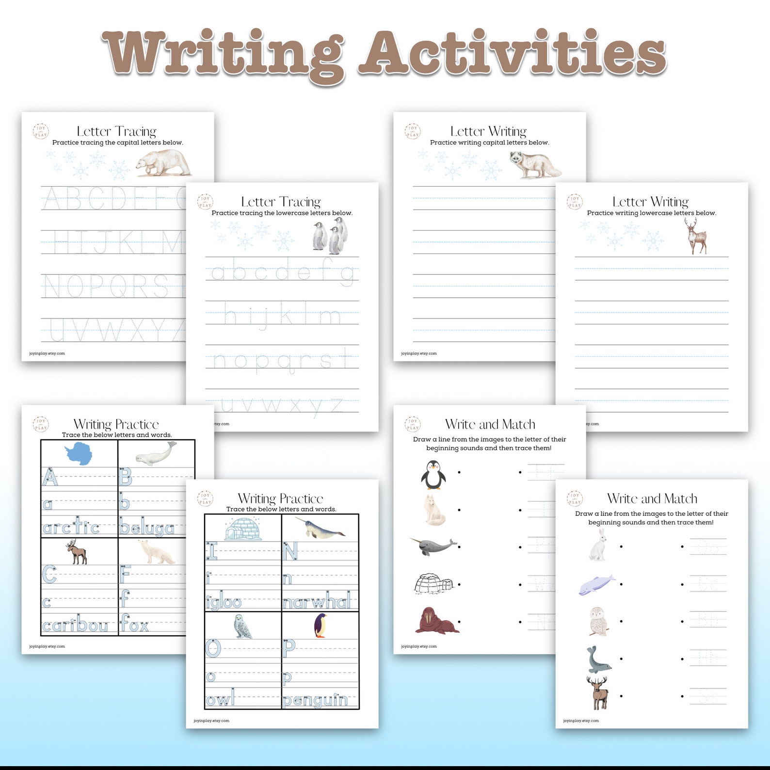40-page Arctic Unit Study Activity Printable Pack, Busy Book, Arctic ...