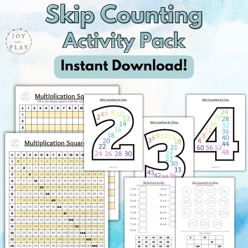 Skip Counting, Multiplication Chart, Classical Conversations ...