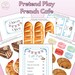 Paris Unit Study Printable Activity Pack, France, Pretend Play, Cafe ...