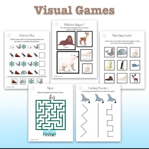 40-page Arctic Unit Study Activity Printable Pack, Busy Book, Arctic ...