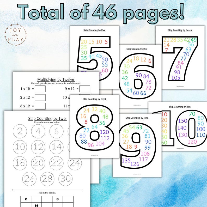 Skip Counting, Multiplication Chart, Classical Conversations ...