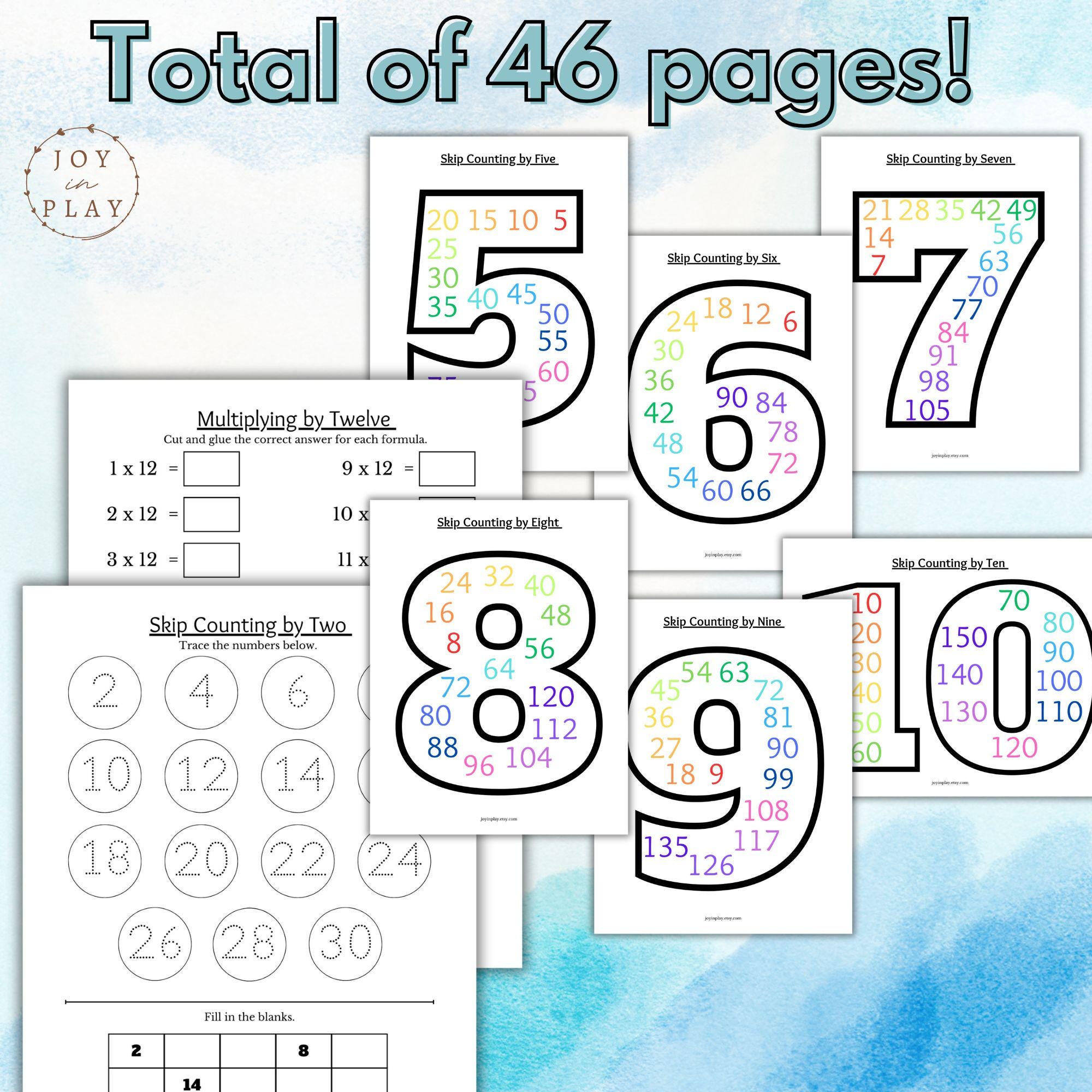 Skip Counting, Multiplication Chart, Classical Conversations ...