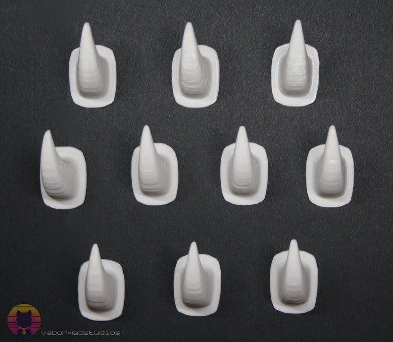 3d-printed Fursuit Claws (set of 8 or 10 - Also Great for Cosplay and ...
