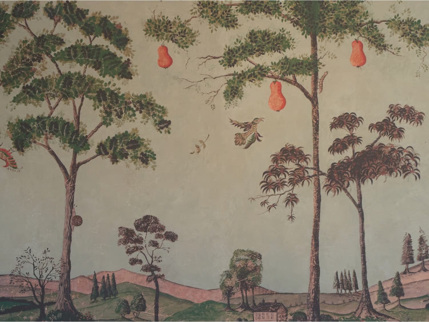 Mythical Land Mural Wallpaper - Traditional Wallpaper - Etsy