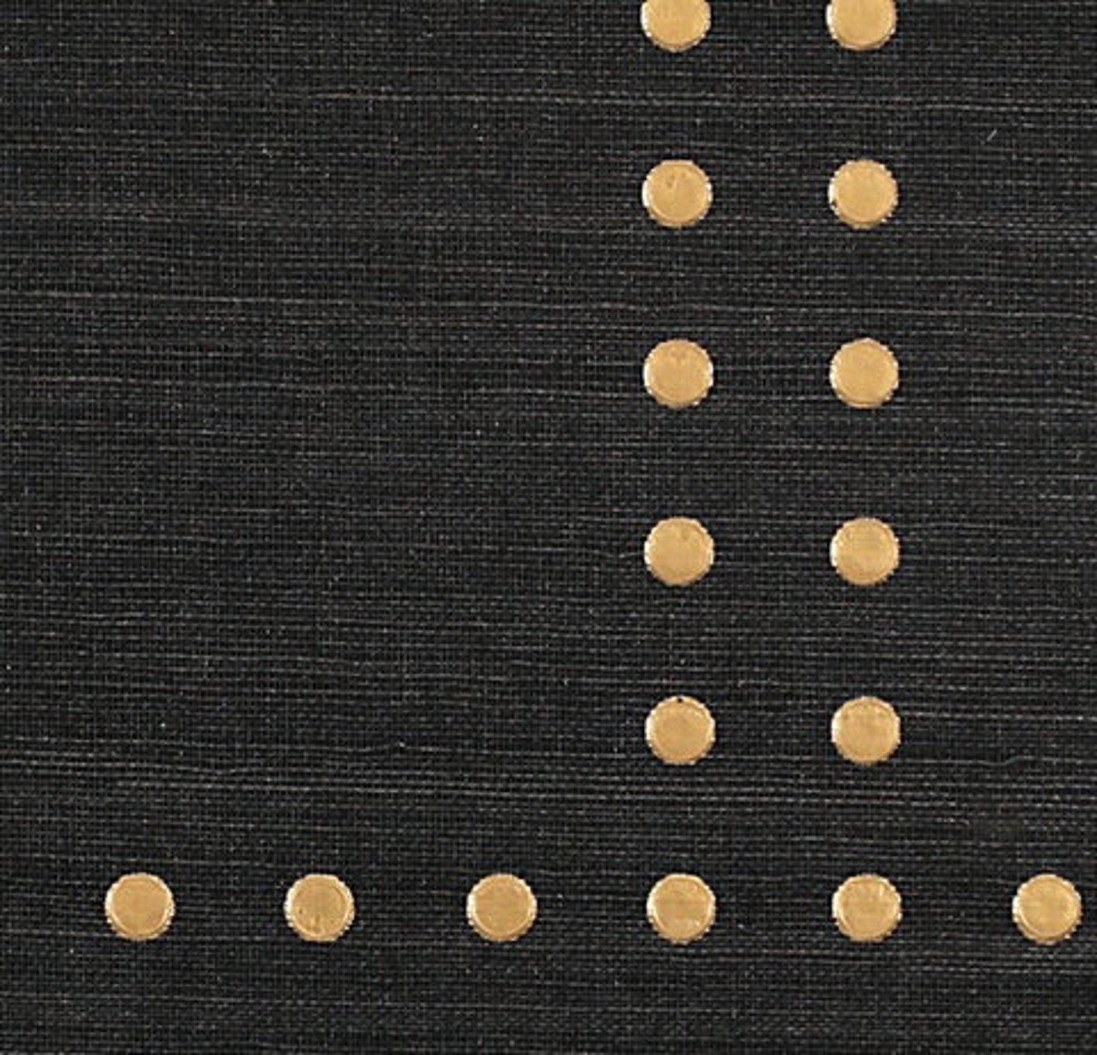 Rivets Geometric Grasscloth Wallpaper Traditional Wallpaper - Etsy