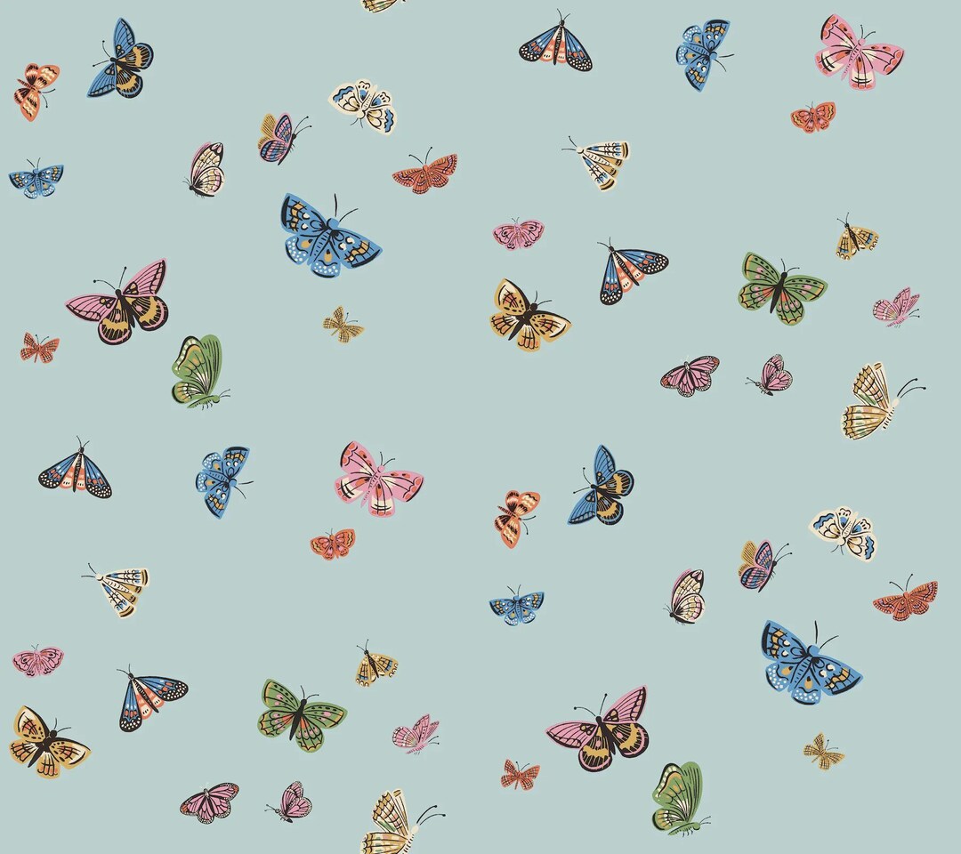 Flutter Wallpaper - Self Adhesive Wallpaper - Etsy