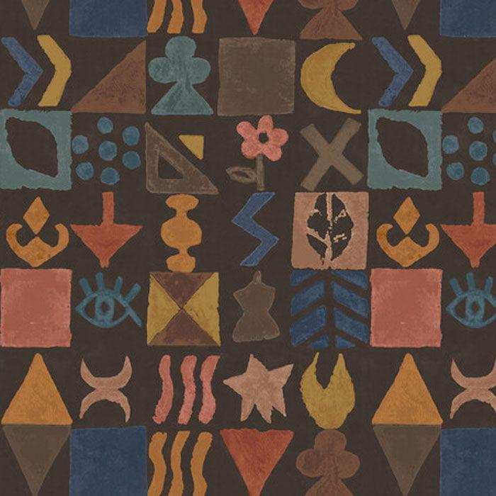 Potato Print Handcrafted Wallpaper - Traditional Wallpaper - Etsy