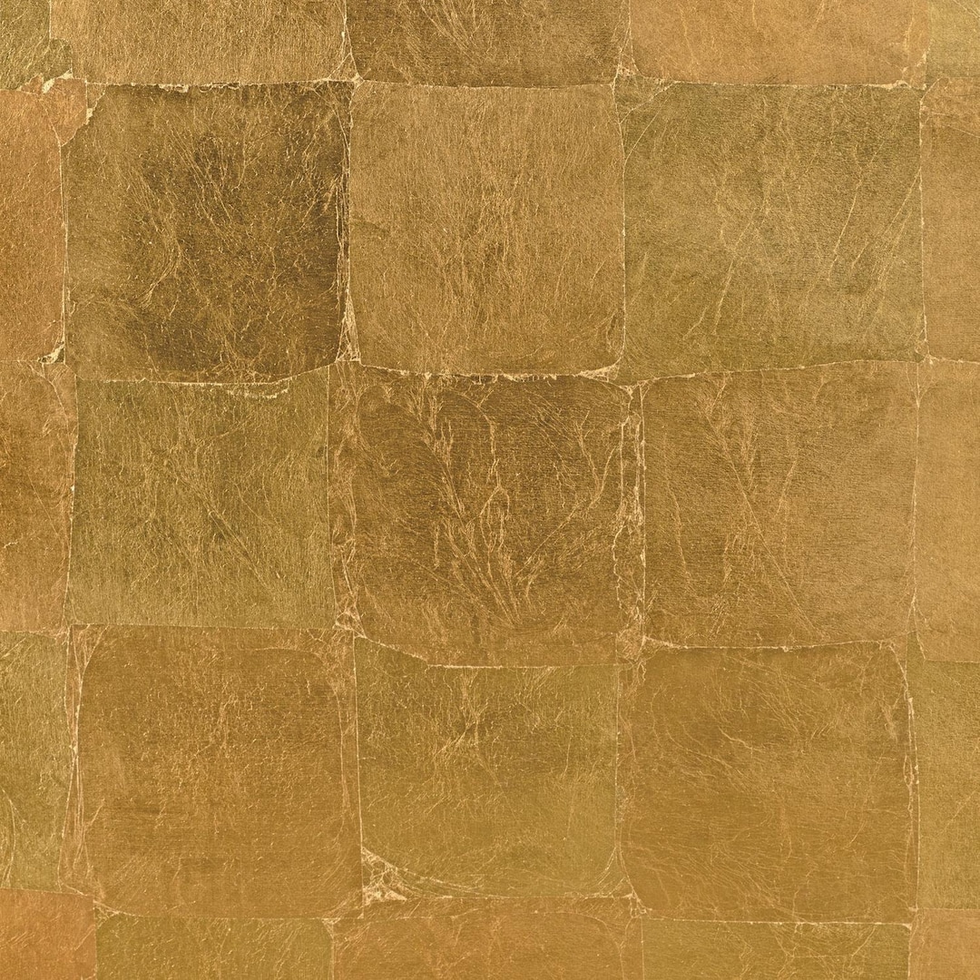 Metal Leaf Decorative Wallpaper - Traditional Wallpaper - Etsy