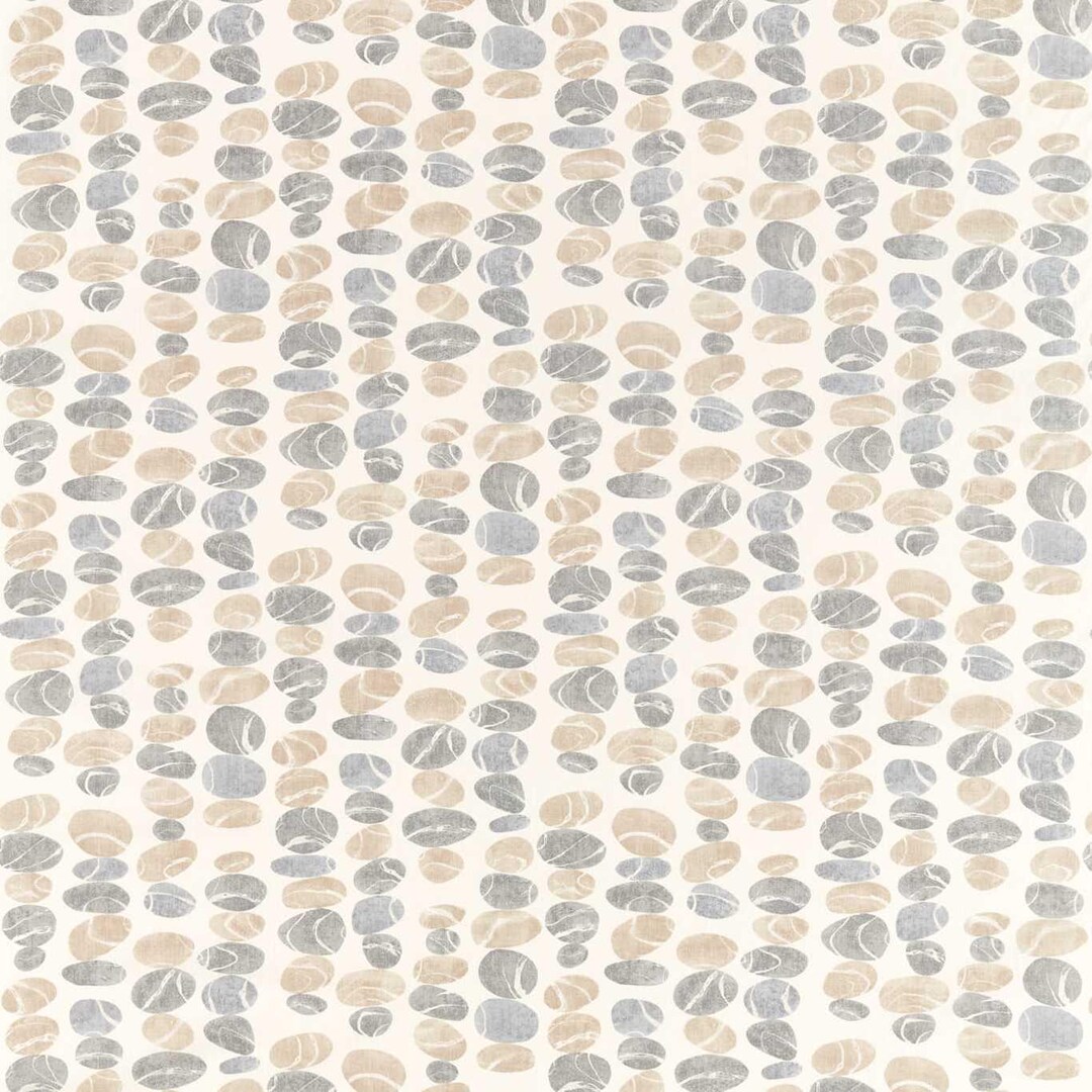 Pebbles Coastal Fabric Fabric by the Yard - Etsy