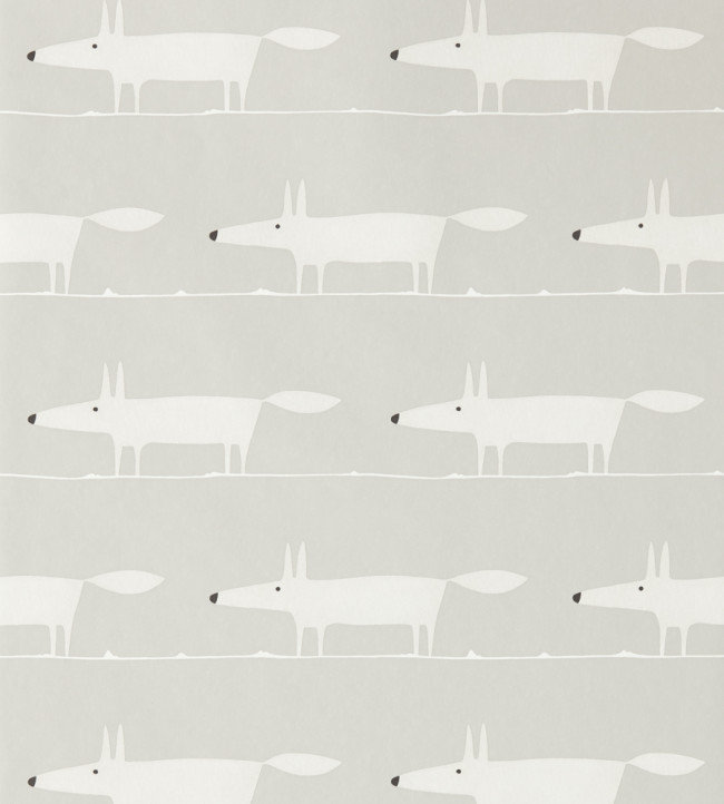 Fox Trot Wallpaper Traditional Wallpaper - Etsy
