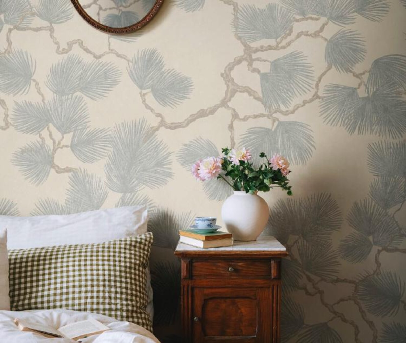 Imperial Pine Botanical Peel & Stick Mural Wallpaper Self Adhesive ...
