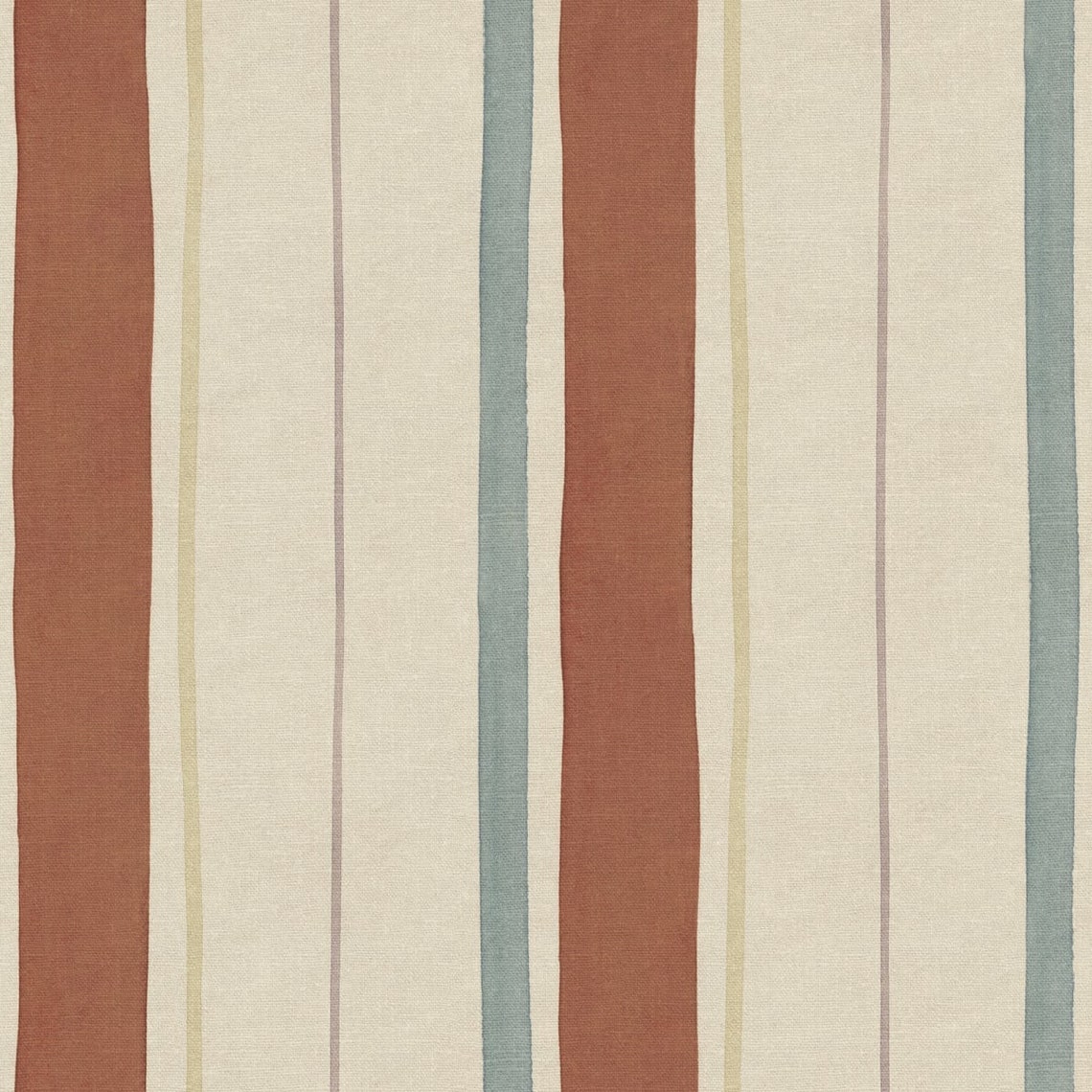 Linen Stripe Wallpaper - Traditional Wallpaper - Etsy