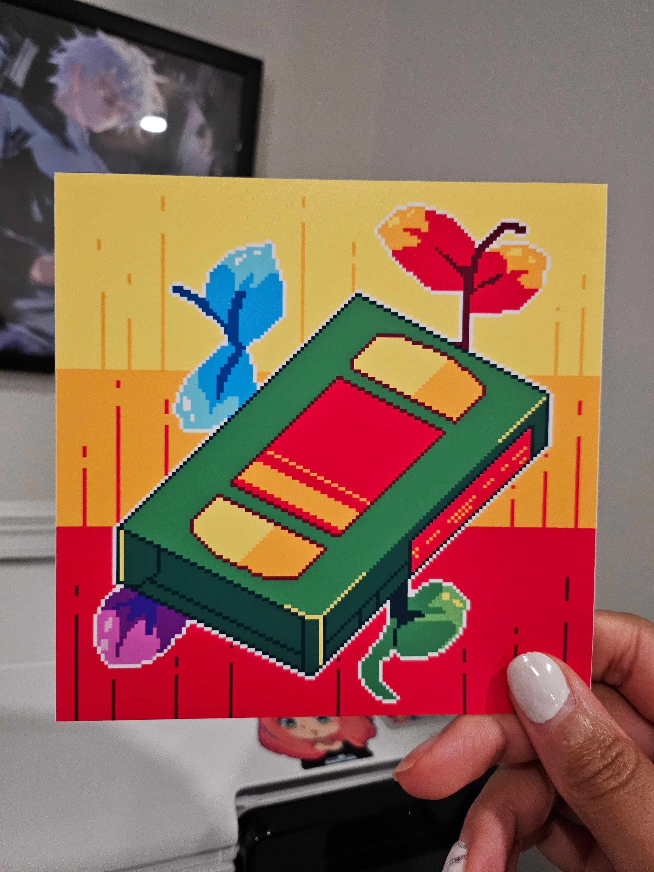 VHS Tape Pixel Art Print // Luster Photo Paper // Cute Original Mini ...