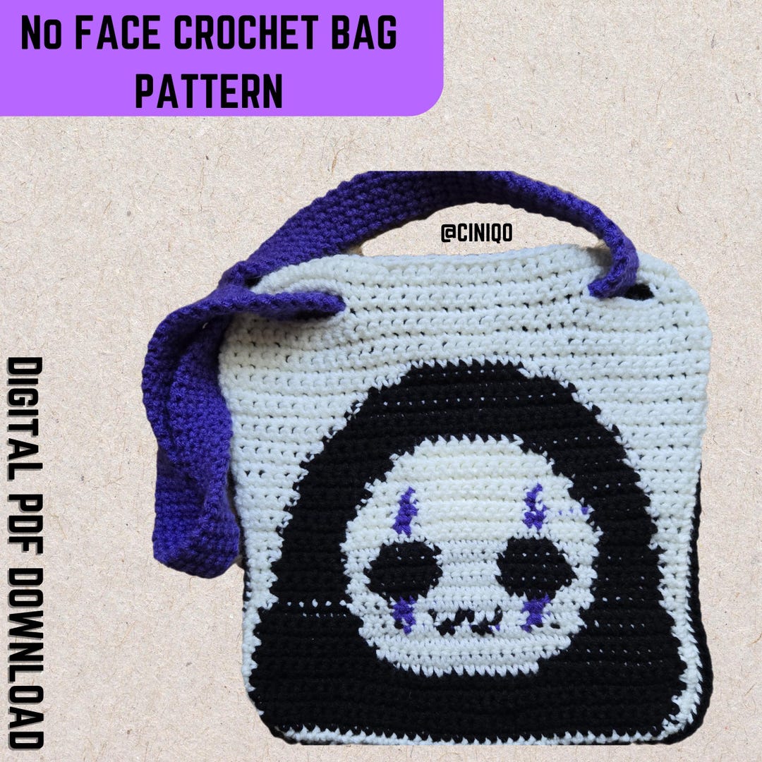 No Face Crochet Bag Pattern - Etsy