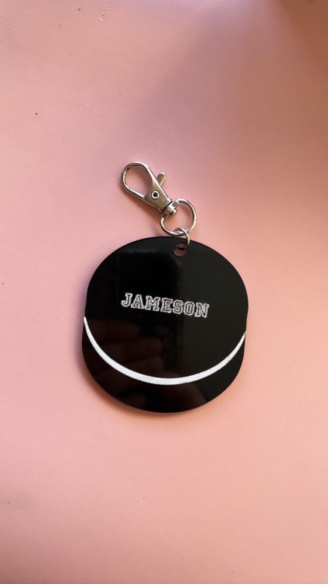 Hockey Puck Key Chain - Etsy