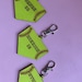 Softball Homeplate Key Chains / Bag Tags / Team Gift - Etsy