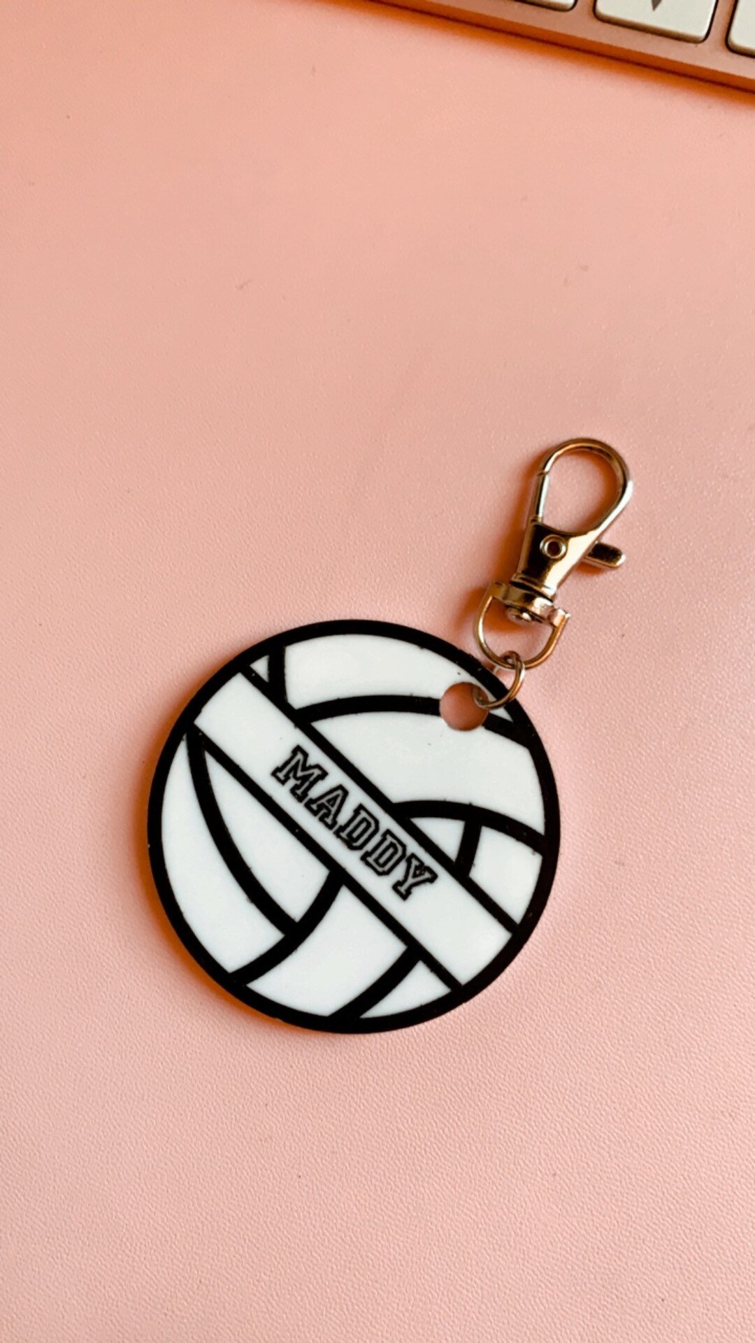 Volleyball Key Chain/ Volleyball Team Gift - Etsy
