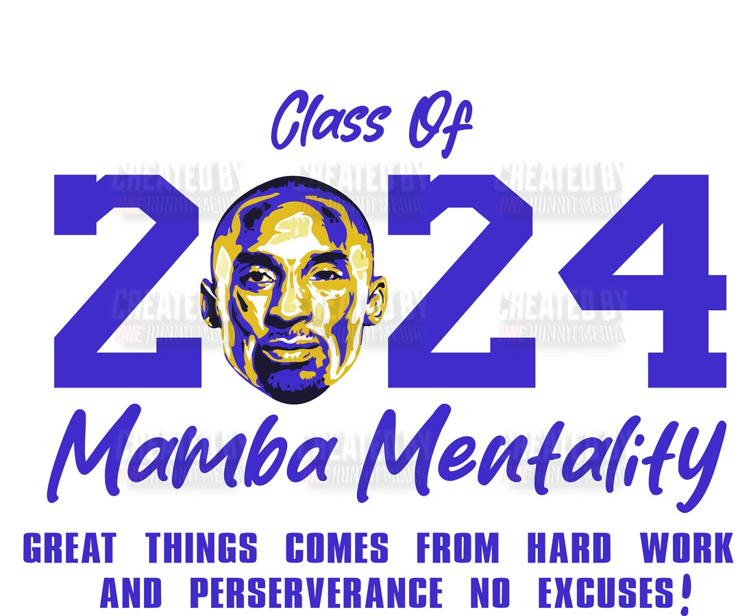 Class of 2024 Kobe SVG PNG DTF Design High School College Graduation New Year - Etsy