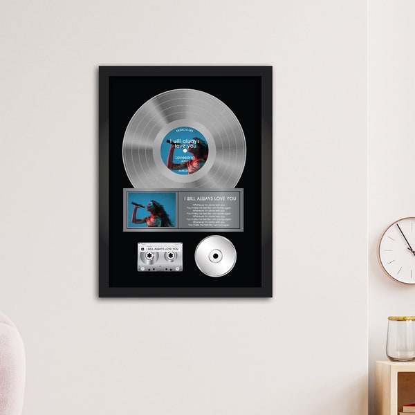 Gold Record Plaque - Etsy