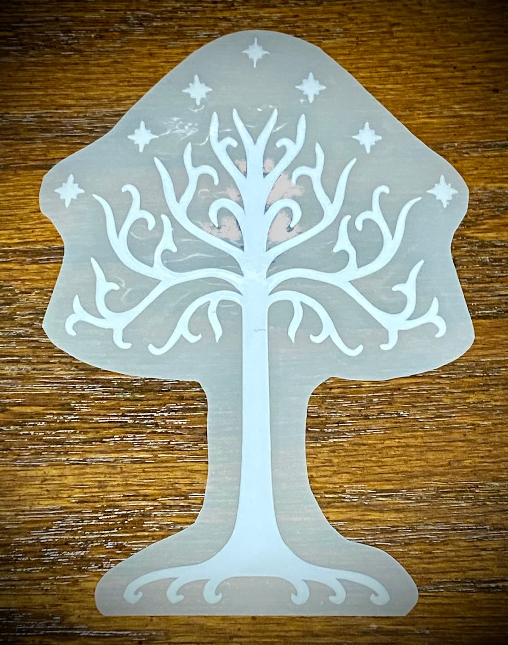 LOTR Tree of Gondor Vinyl Sticker, LOTR, Lord of the Rings, Tree of ...