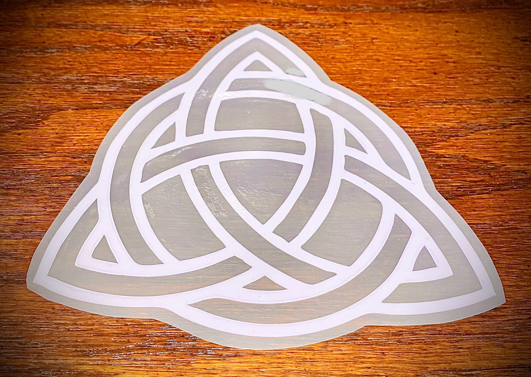 Celtic Trinity Symbol Vinyl Sticker, Celtic, Trinity, Christian, Vinyl ...