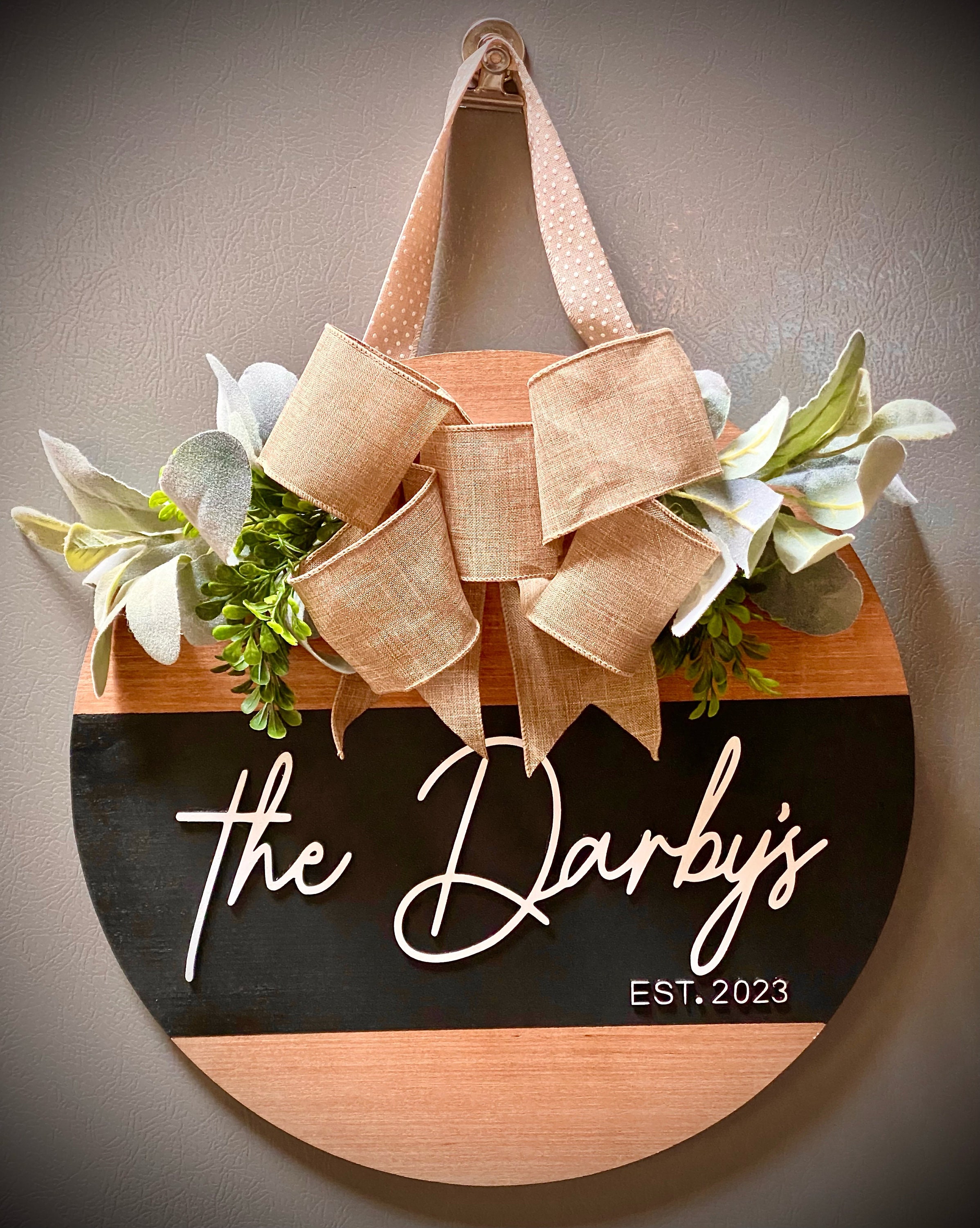 Customizable Color Block Door Sign, Customizable, Door Sign, Door ...