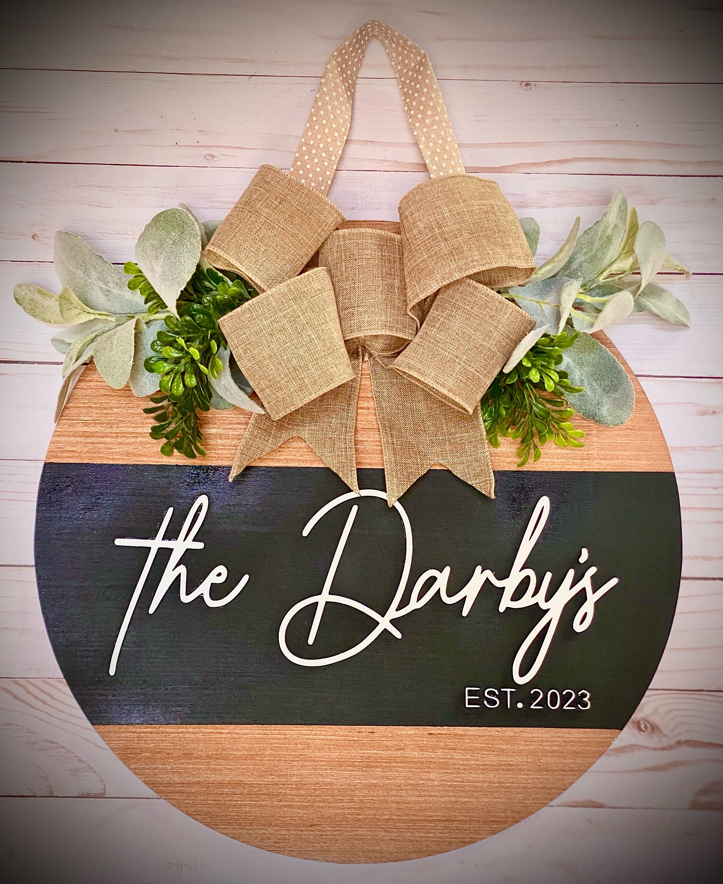 Customizable Color Block Door Sign, Customizable, Door Sign, Door ...