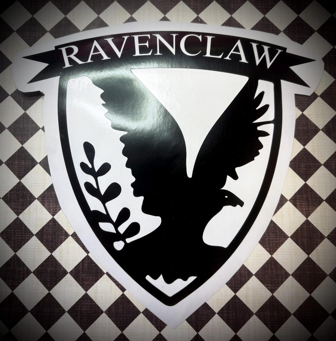 Harry Potter Ravenclaw Vinyl Sticker, Harry Potter, Hogwarts, Ravenclaw ...