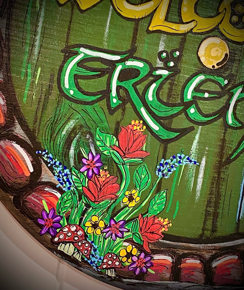 Welcome Friends Hobbit Wood Door Sign, LOTR, Lord of the Rings, the ...