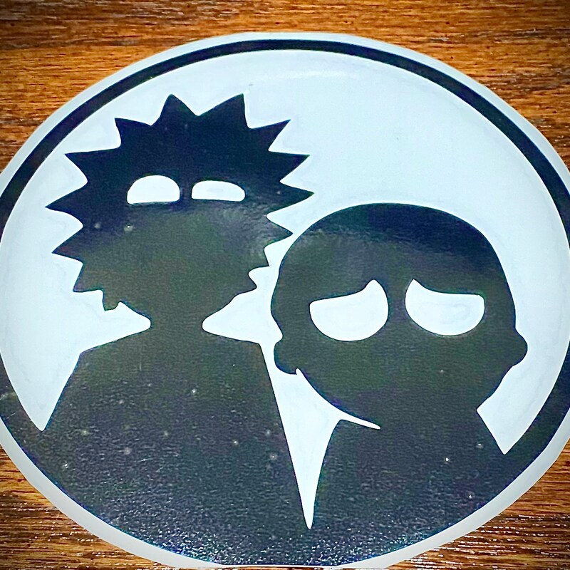 Rick and Morty Sticker - Etsy