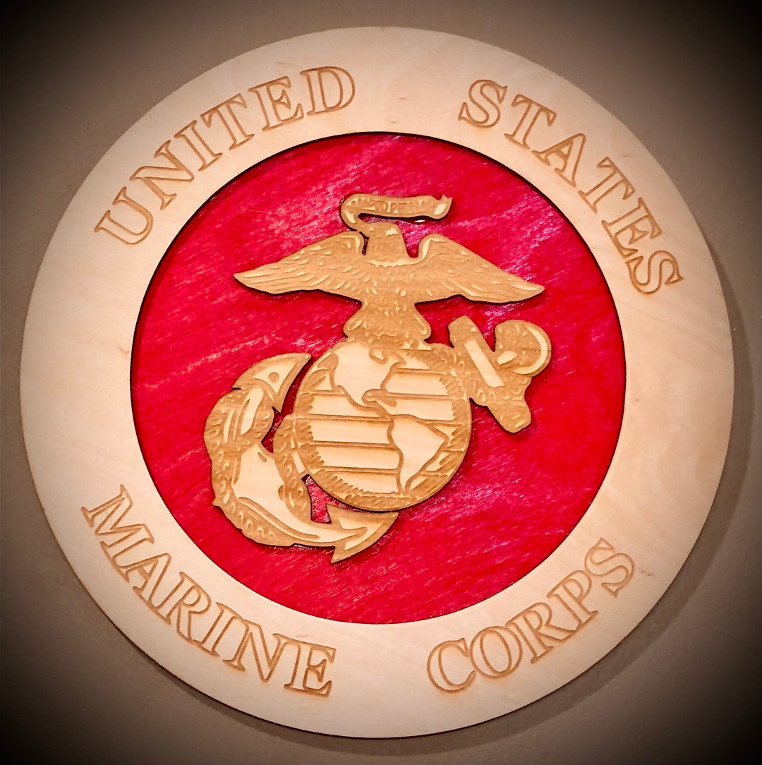 Marine Corps Wood Plaque, Marines, Marine Corps, Us Military, Military ...