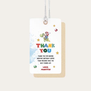 Super Mario & Yoshi Joint Birthday Invitation Digital Download With ...