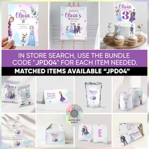 Frozen Customizable Chip Bag Wrapper Template | Frozen Girls Birthday ...