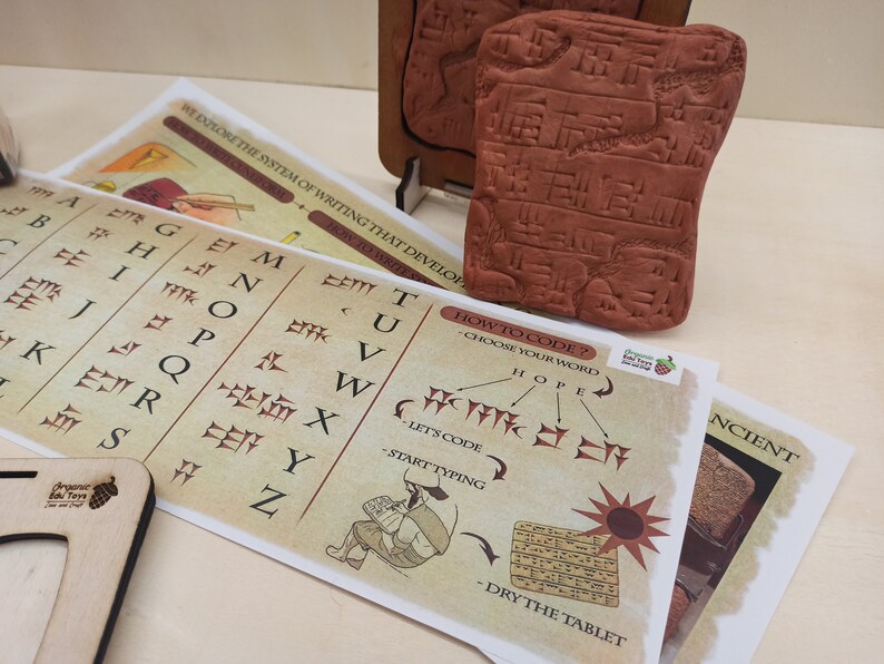 Cuneiform Kids Set - Etsy