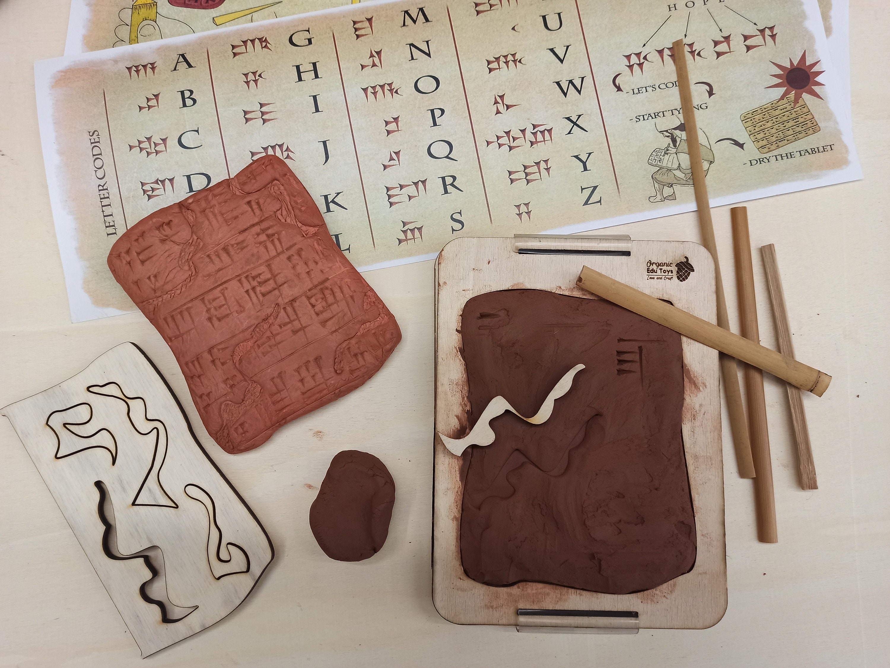 Cuneiform Kids Set - Etsy