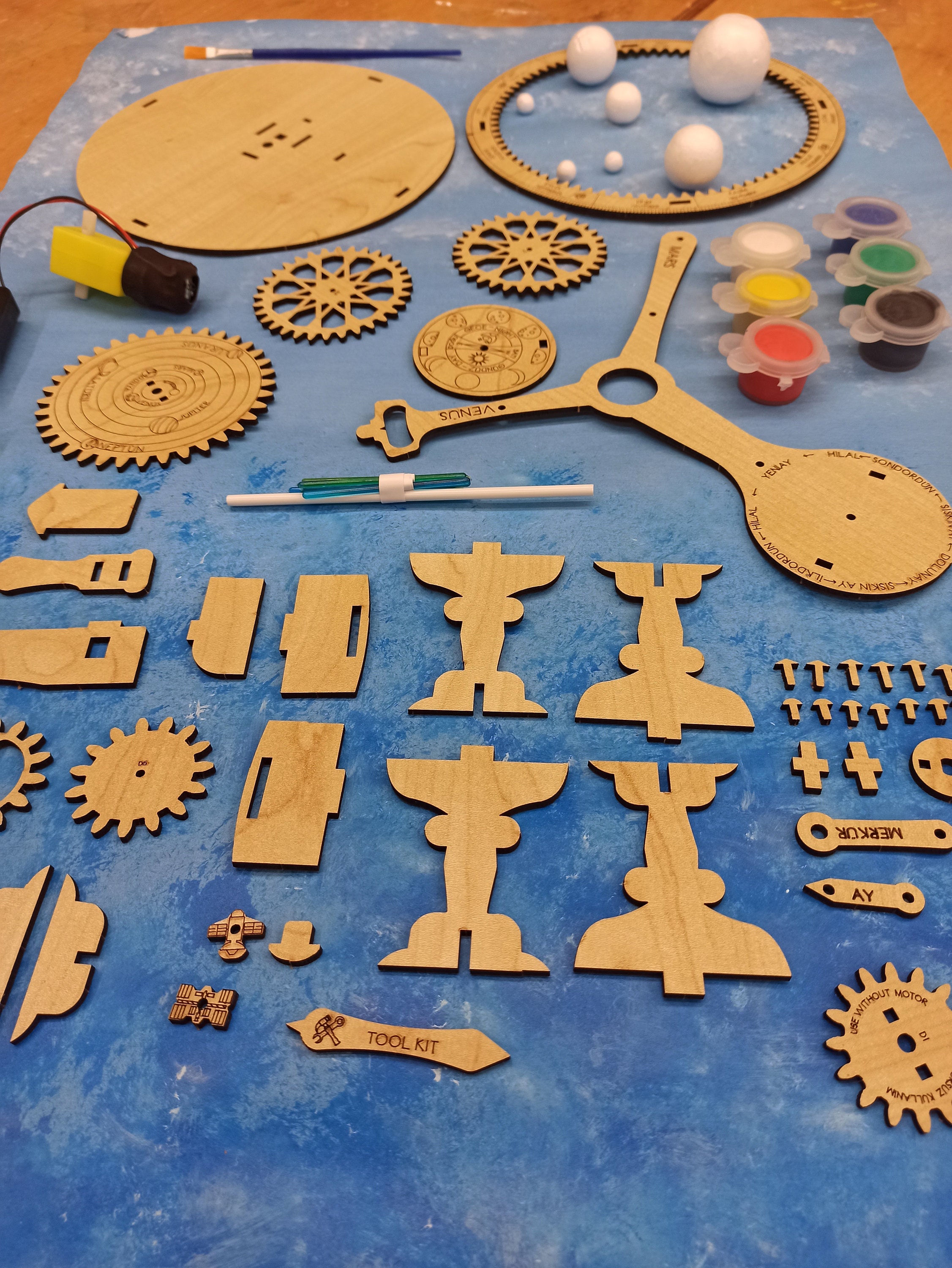 Solar System Svg Plan 3 Mm/0.12 in Laser Cut/cnc Project - Etsy