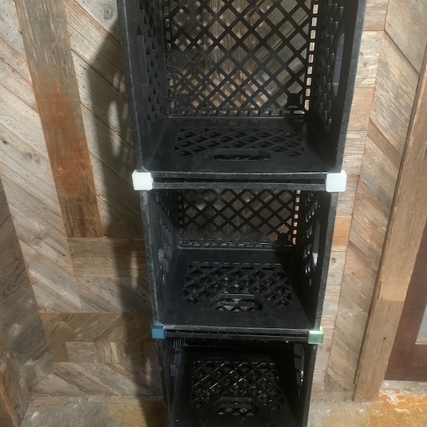 Crate Bookshelf - Etsy