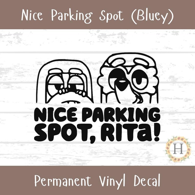 Nice Parking Spot Rita - Etsy
