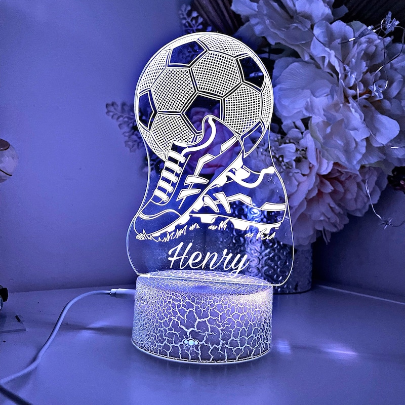 Soccer Lamp - Etsy