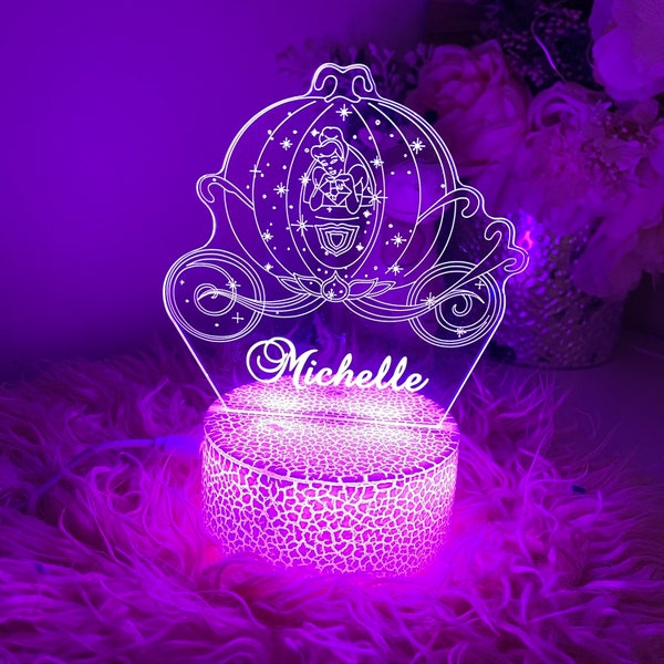 Cinderella Lamp - Etsy