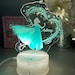 Personalised Elsa | Colourful Night Light/ 16 Colours Change Remote ...