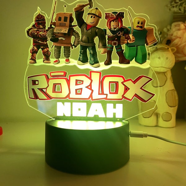 Roblox Night Light Custom - Etsy Australia
