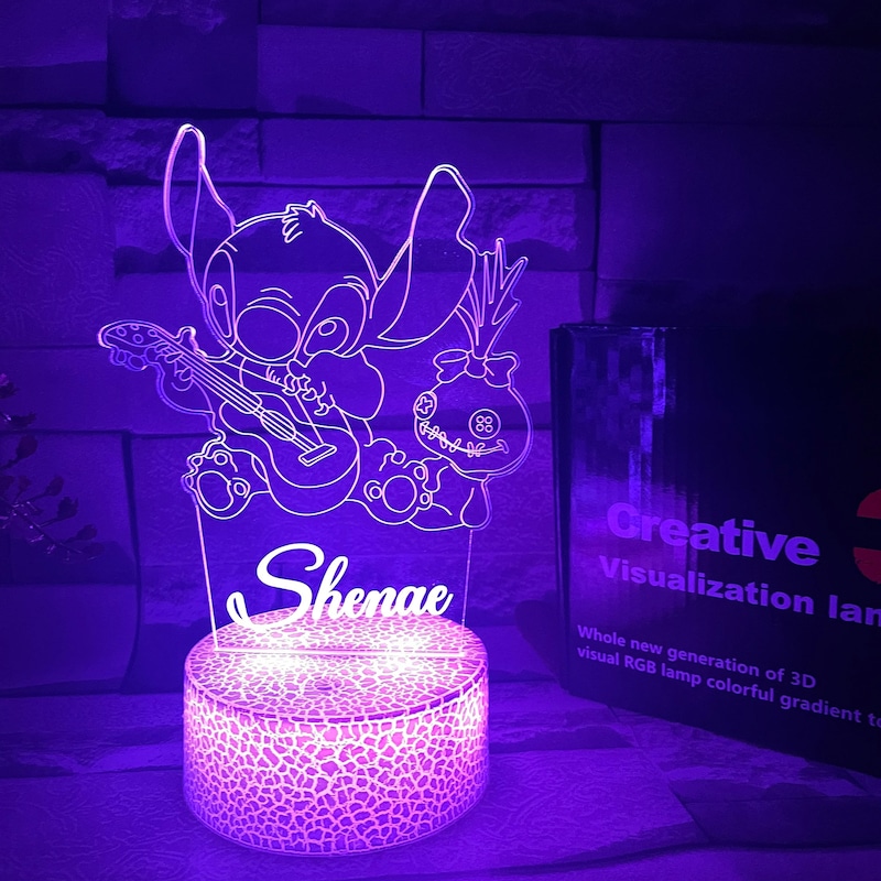 Lilo and Stitch Lamp - Etsy