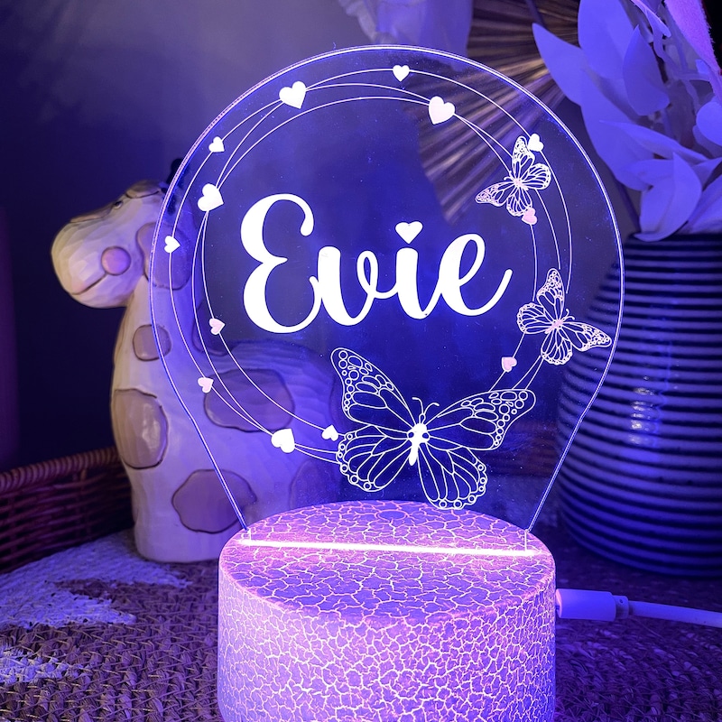 Acrylic Night Light - Etsy