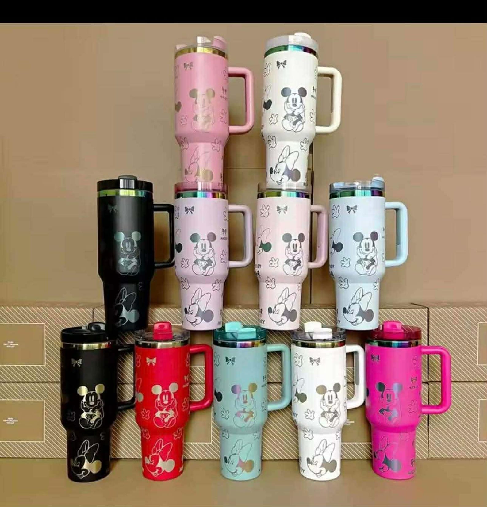 Stanley Tumbler Special Gift Custom Mickey Mouse Stanley Tumbler 40oz ...